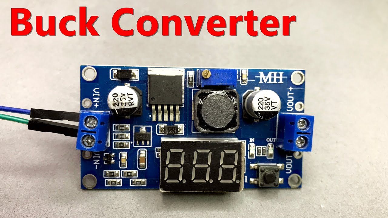 Lm2596 Dc Dc Buck Converter Explained Dc Dc Step Down Converter
