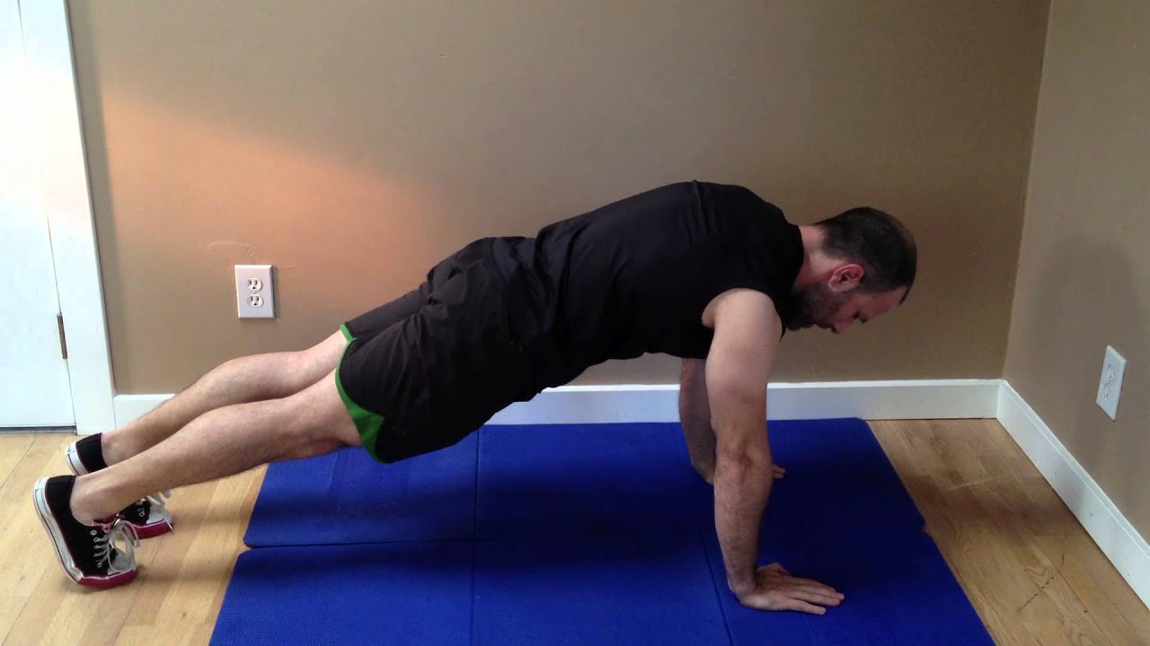 Scap Push Ups Youtube