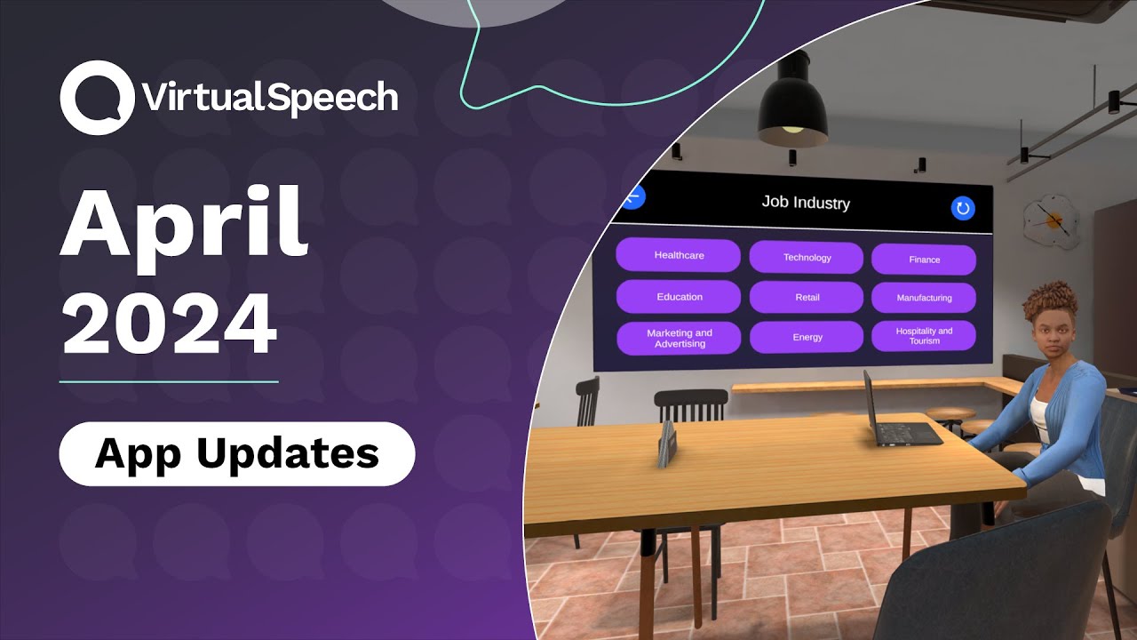 Virtualspeech Updates April 2024 Youtube