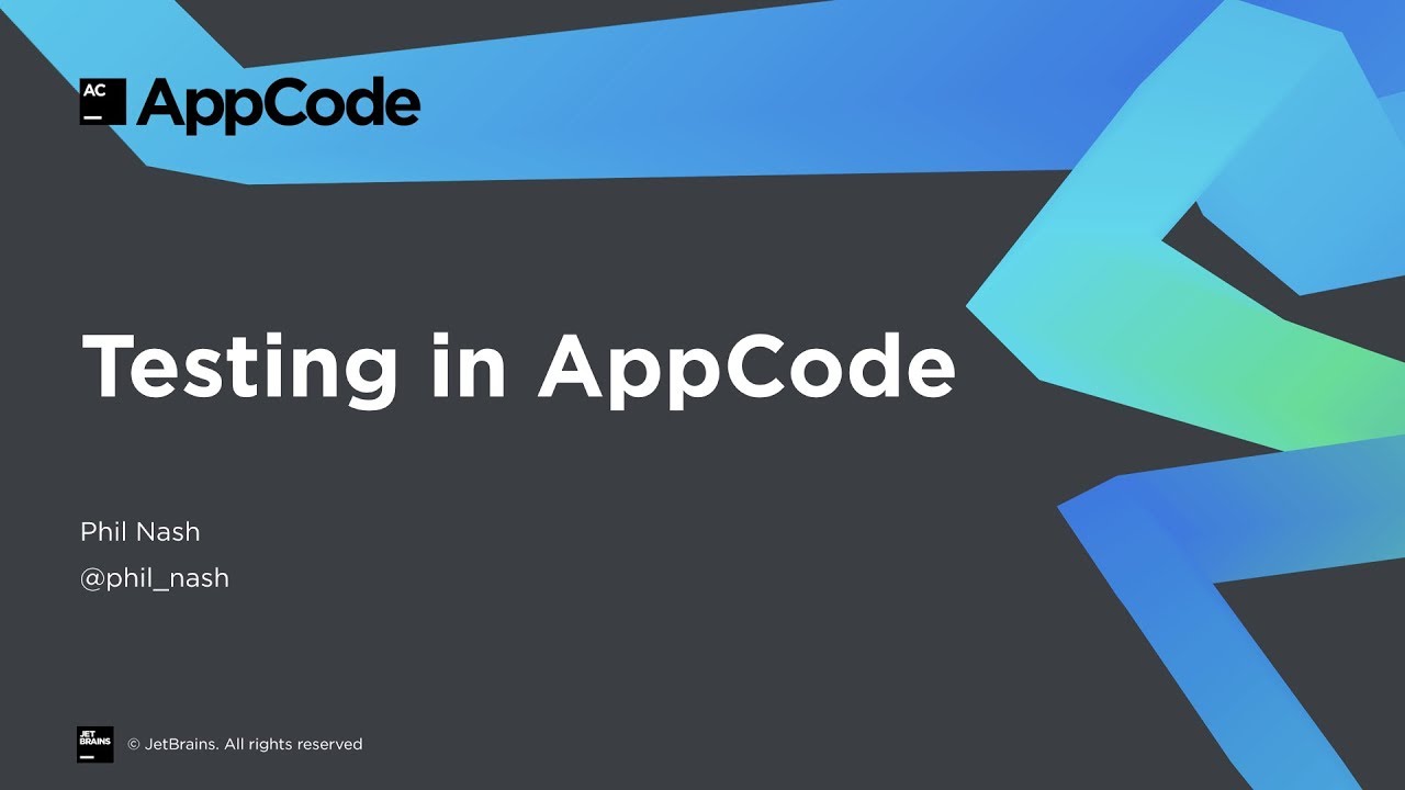 Testing In Appcode Youtube