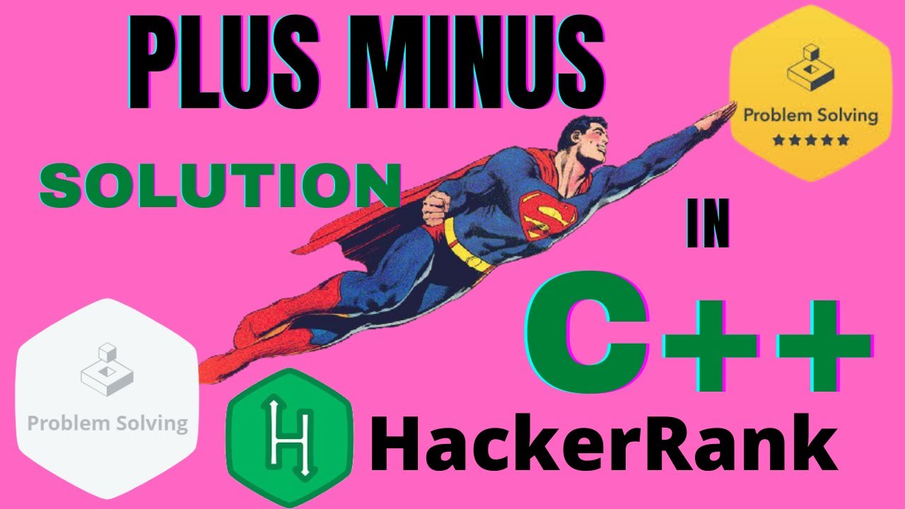 Hackerrank Plus Minus Solution In C Youtube