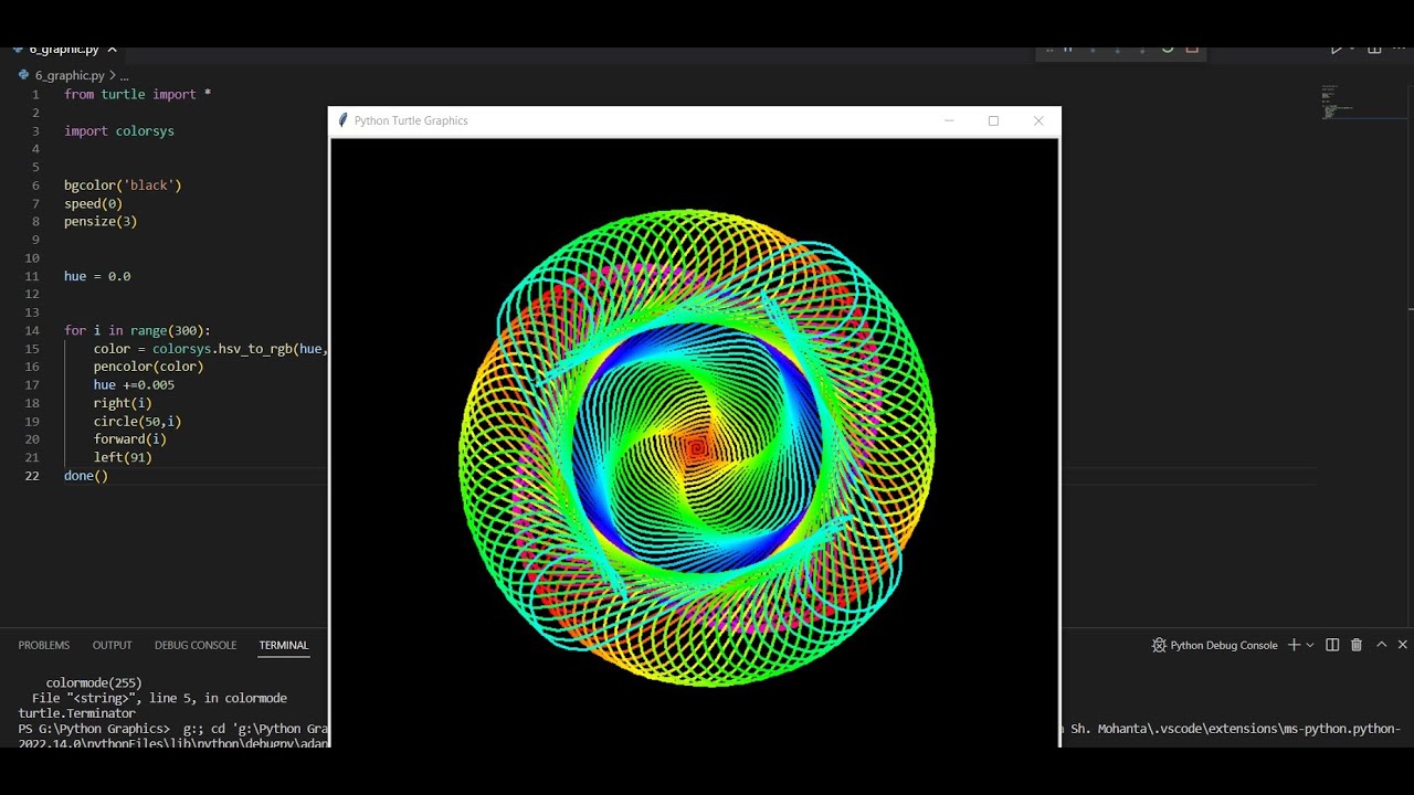 Turtle Graphics In Python Youtube