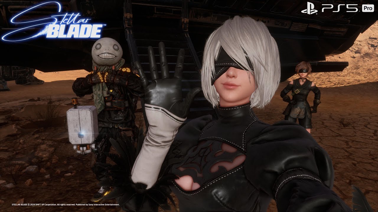 Stellar Blade X Nier Automata Showcase All Dlc Clothes 2b Items