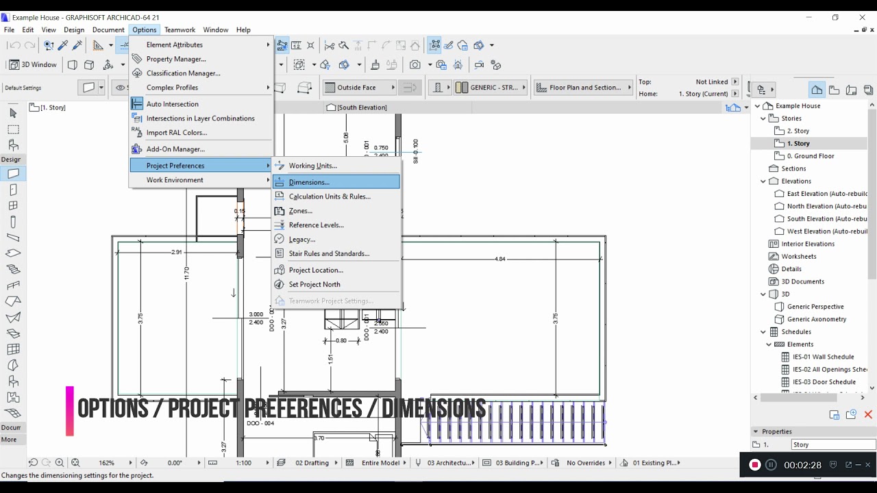 Dimension Settings In Archicad At Jennifer Vidal Blog