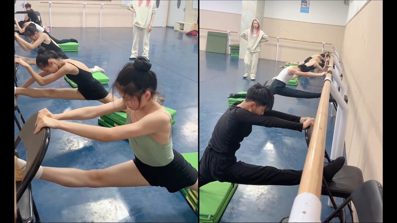 Dance Flexibility Training Vertical Split Youtube