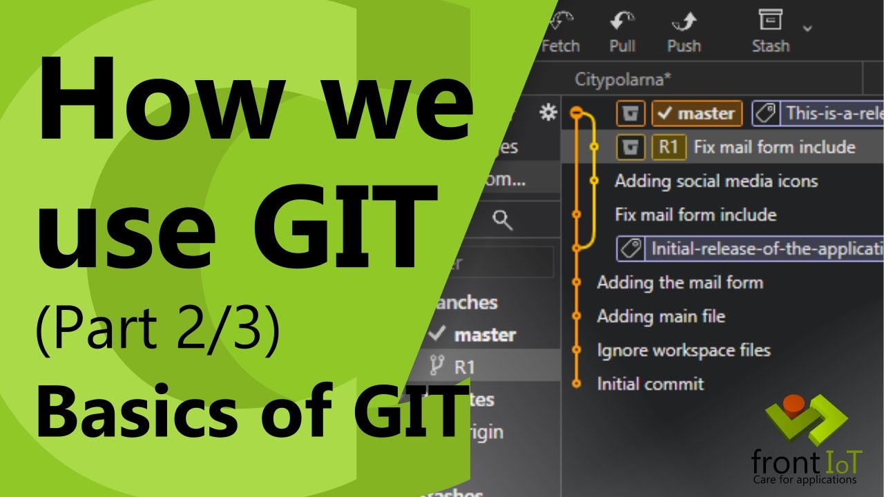 Working With Git 2 3 Basics Of Git Youtube