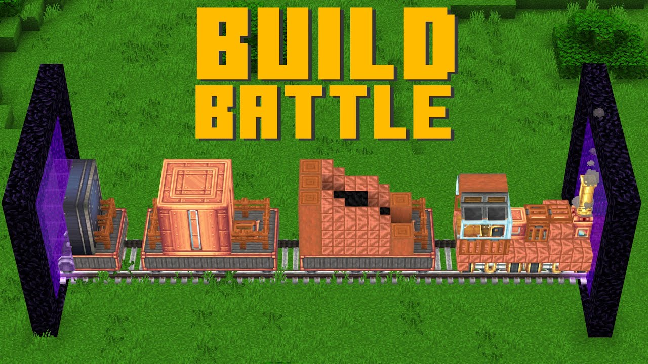 The Ultimate Create Mod Train Build Battle Youtube