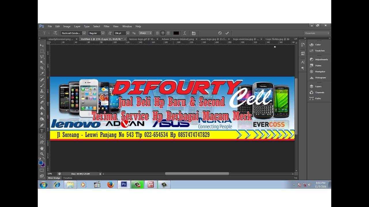 Cara Membuat Spanduk Di Hp Wulan Tugas