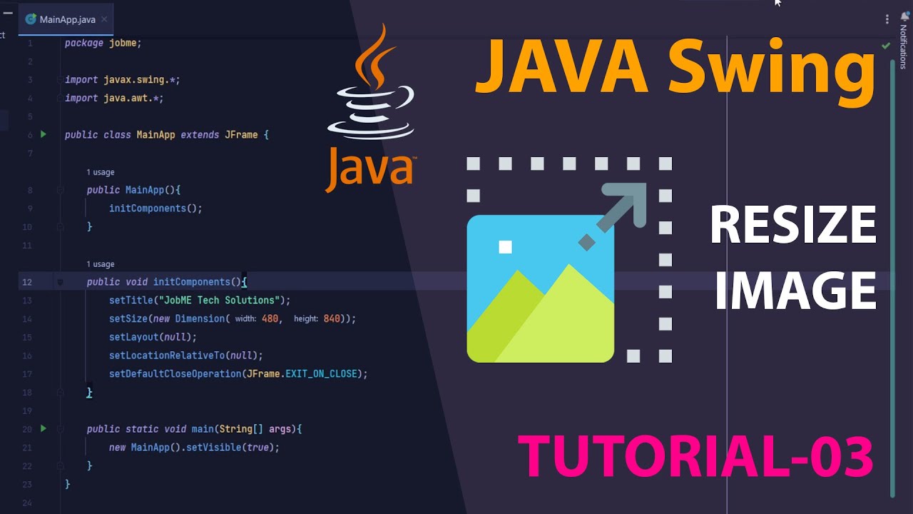 Java Icon Size