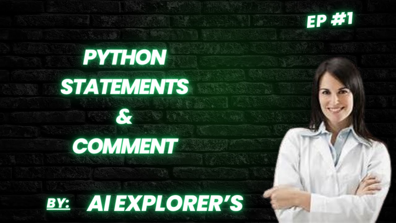 Python Statement Comment Youtube