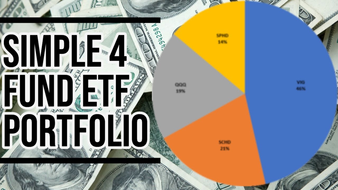My Simple Four Etf Portfolio For Dividends More Diversified Than The