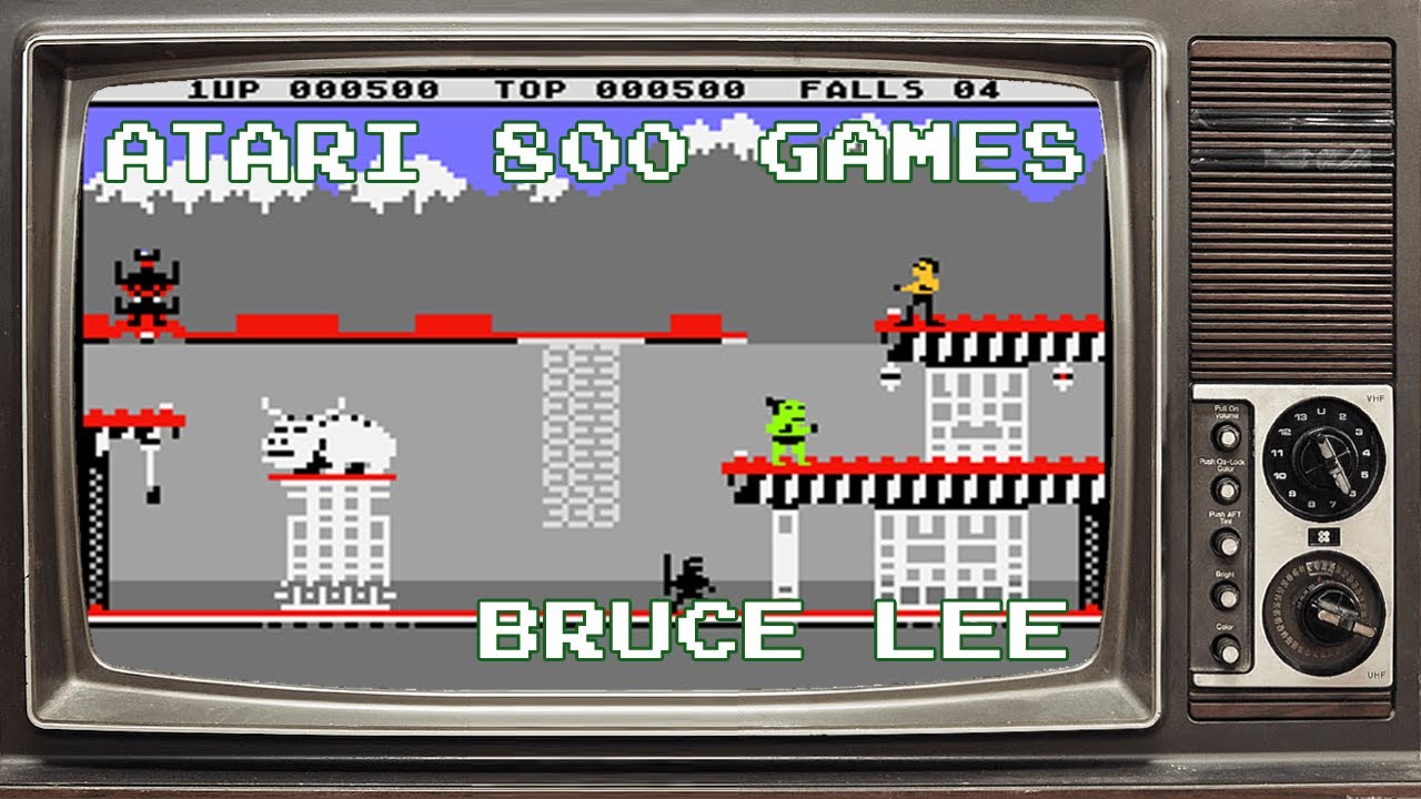 Bruce Lee Atari 800 Xl Youtube