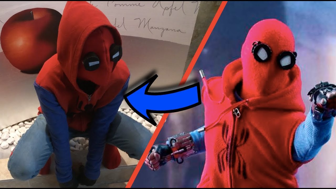 Como Hacer El Traje De Spiderman Homecoming Casero How To Make A