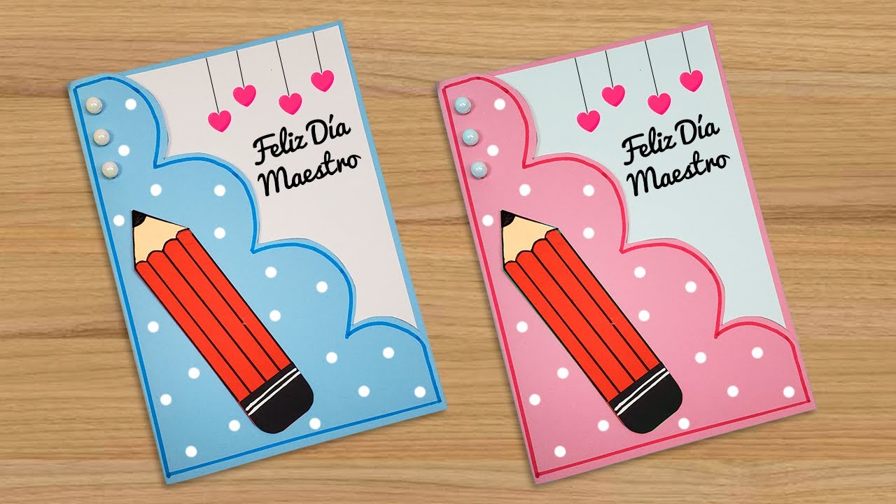 ёяшшёямяhermosa Tarjeta Para El D нa Del Maestro Profesor ёямя Diy Teacher S Day