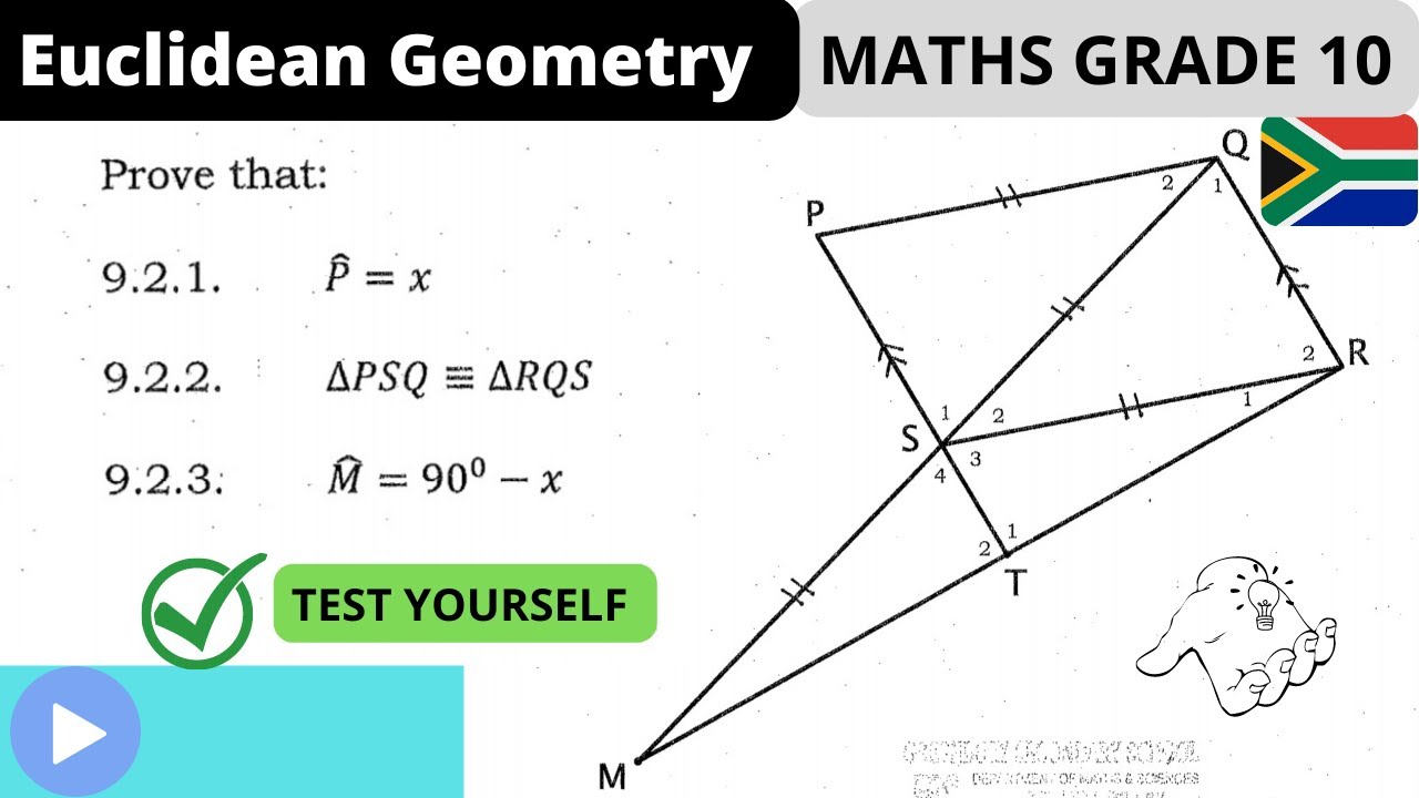 Euclidean Geometry Properties Of Triangles Grade 10 Youtube