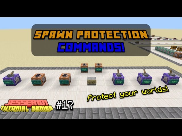 Minecraft Spawn Protection Command Block Bedrock 189880 Minecraft Spawn