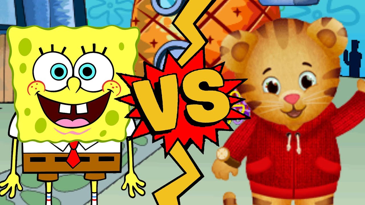 M U G E N Battles Spongebob Squarepants Vs Daniel Tiger Youtube