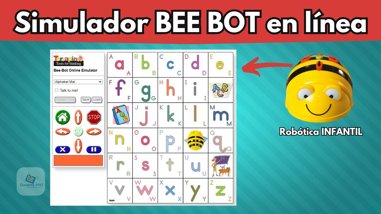 Simulador Bee Bot Para Trabajar Lateralidad Direccionalidad Conteo