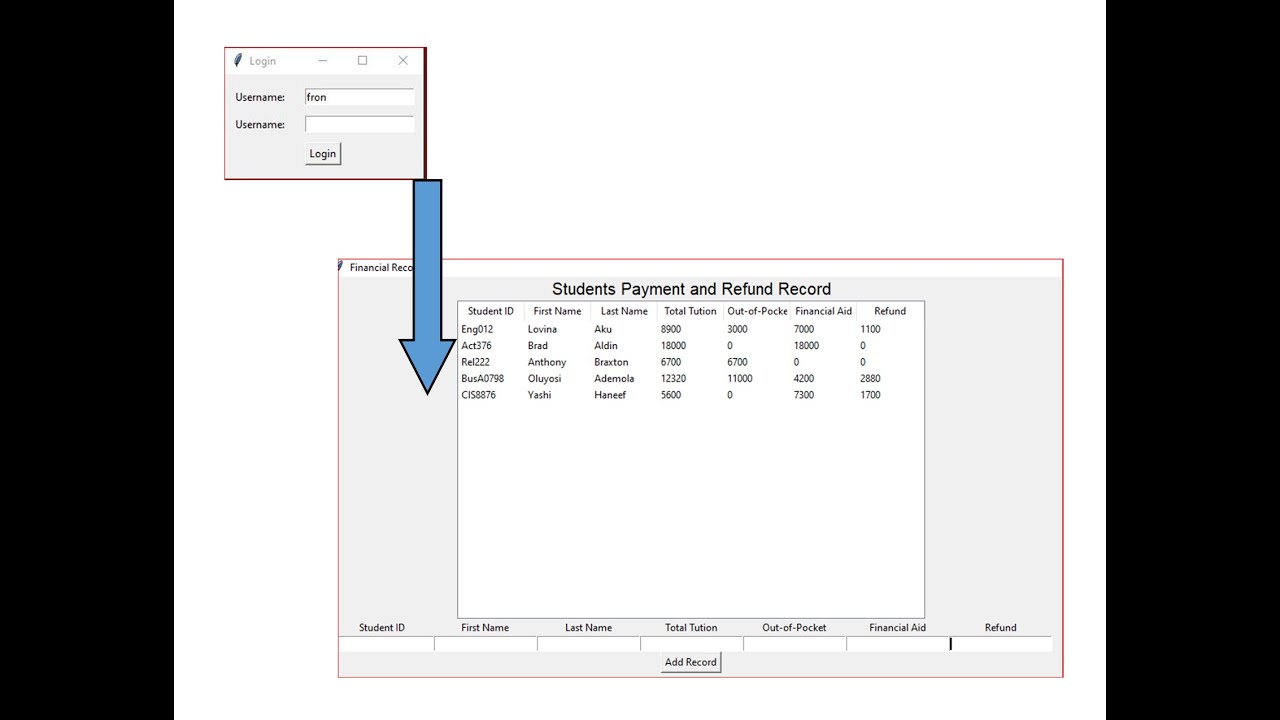 Howto To Create A Login Page That Open New Window Create Table Add