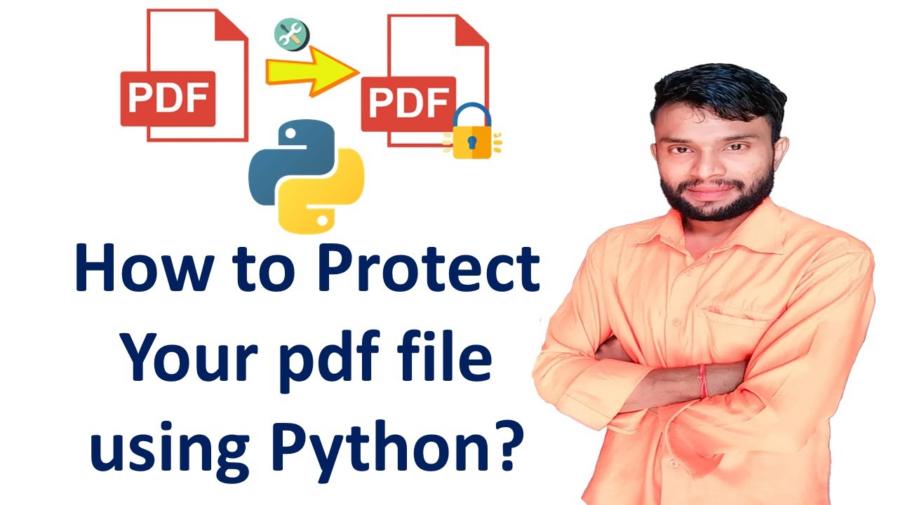 How To Protect Pdf File Using Python Hindi Kaise Protect Kare Pdf