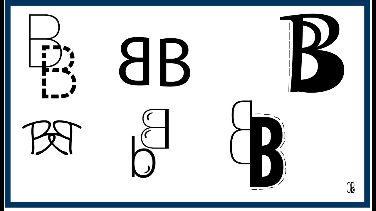 Making Monogram Logo Bb Adobe Illustrator Cc Adobeillustrator