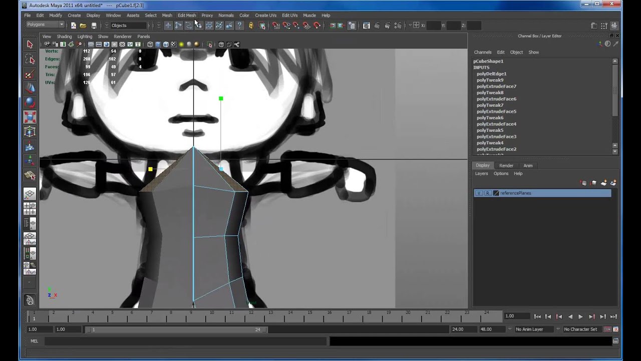 Modelling A Low Poly Character Youtube