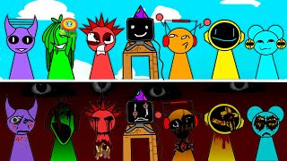 Incredibox Sprunki Swapped Remake Normal Vs Horror Vs Human Retake