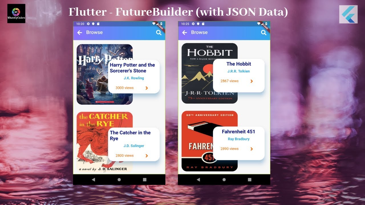Flutter Tutorial Flutter Futurebuilder With Jsondata Youtube