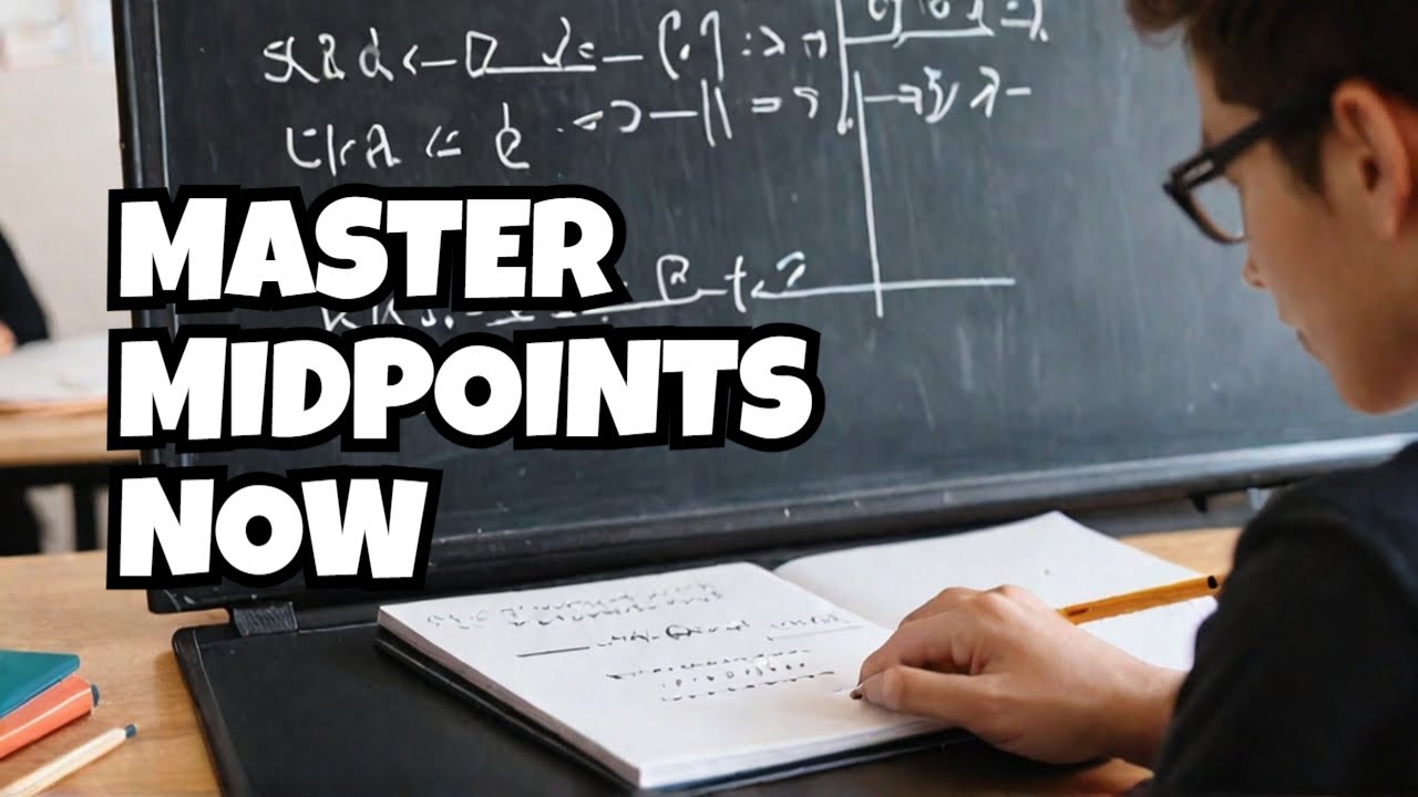 Mastering The Midpoint Formula Youtube