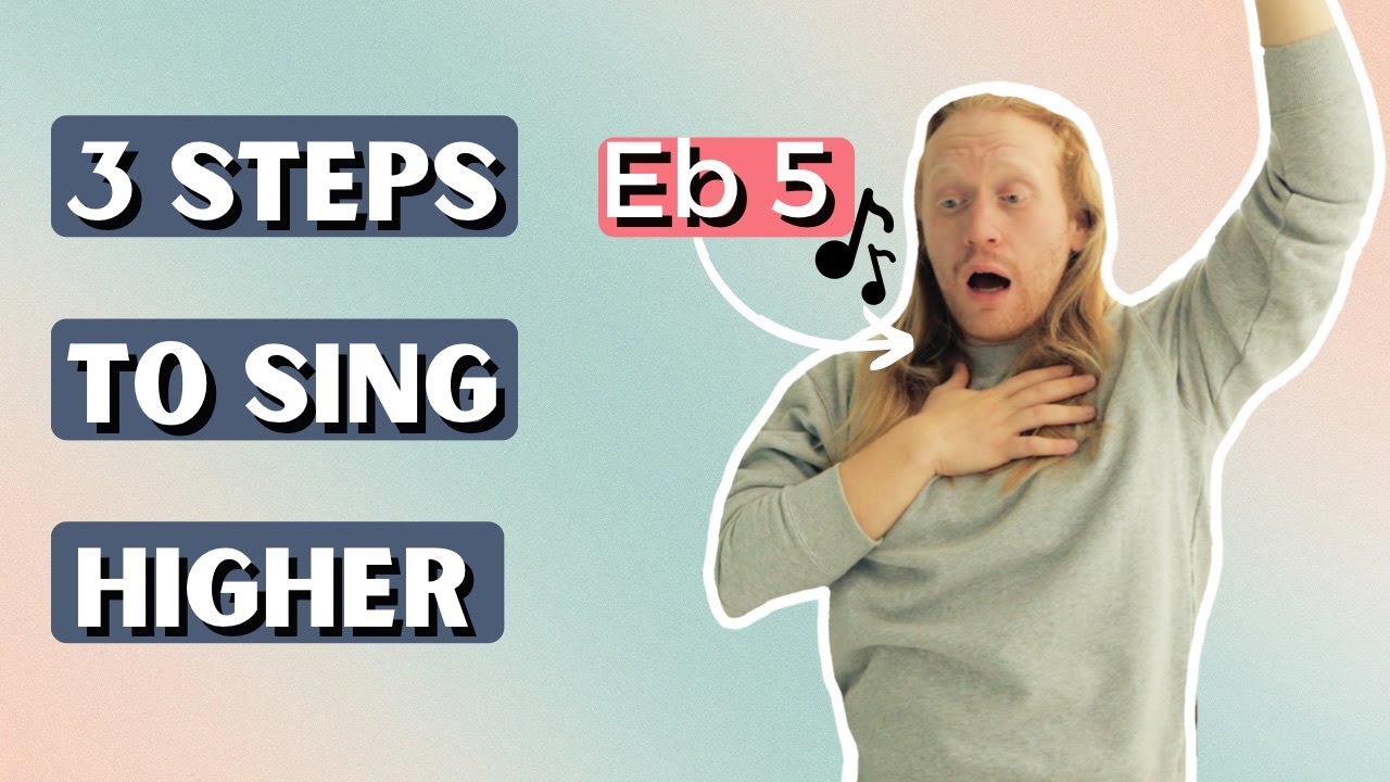Sing High Notes Easily In 3 Steps Expand Your Vocal Range Youtube