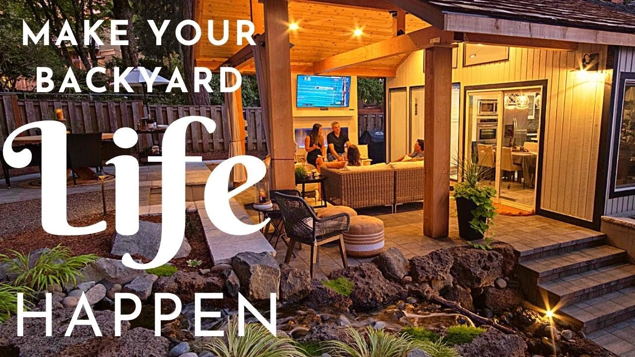 Time To Live Your Backyard Life Youtube
