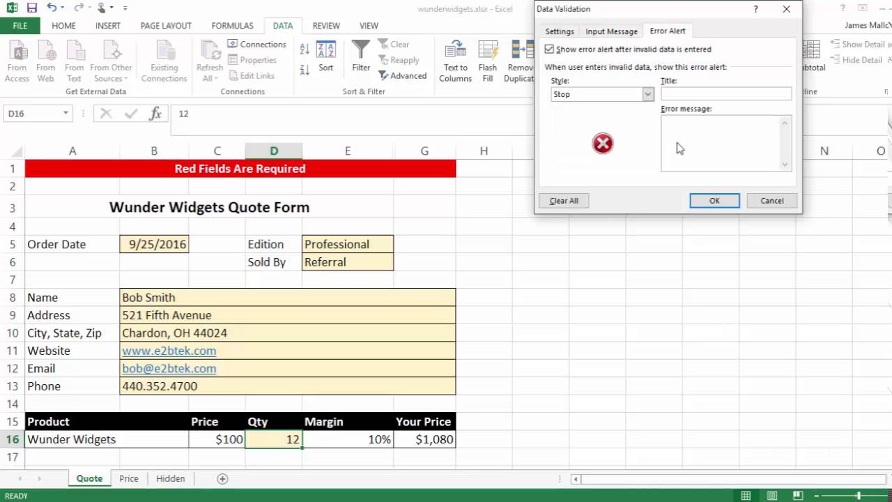 Microsoft Excel Template Database Toolbatman