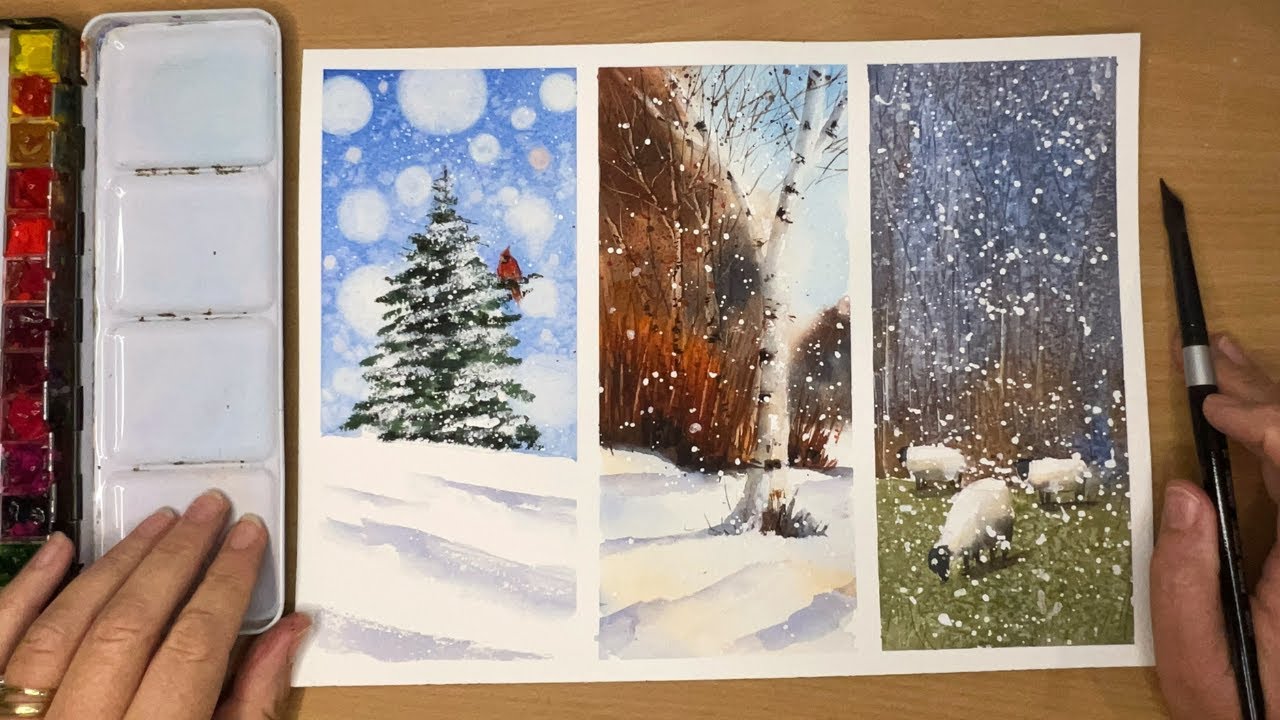 Easy Watercolor Painting Ideas For Beginners Step By Step Tutorial