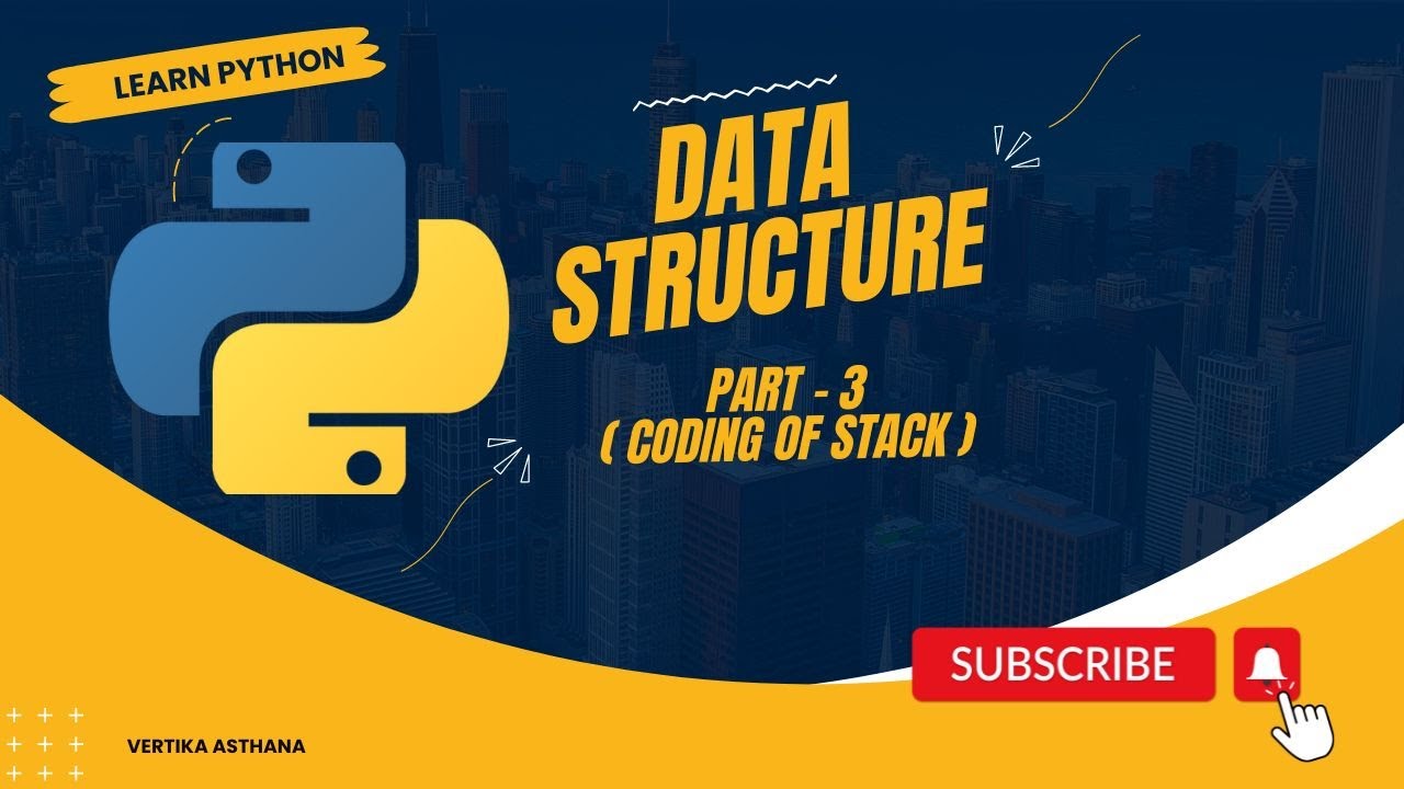 Data Structure Part 3 Coding Of Stack Youtube