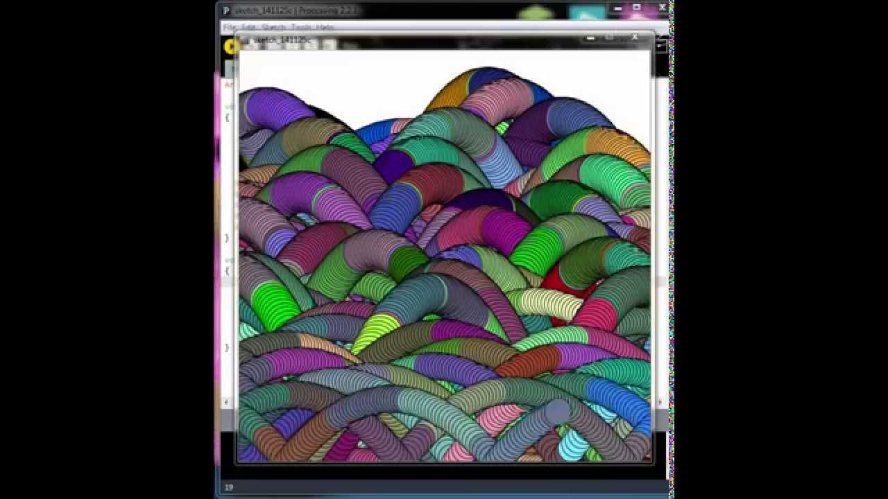 Cool Processing Art Effect Youtube