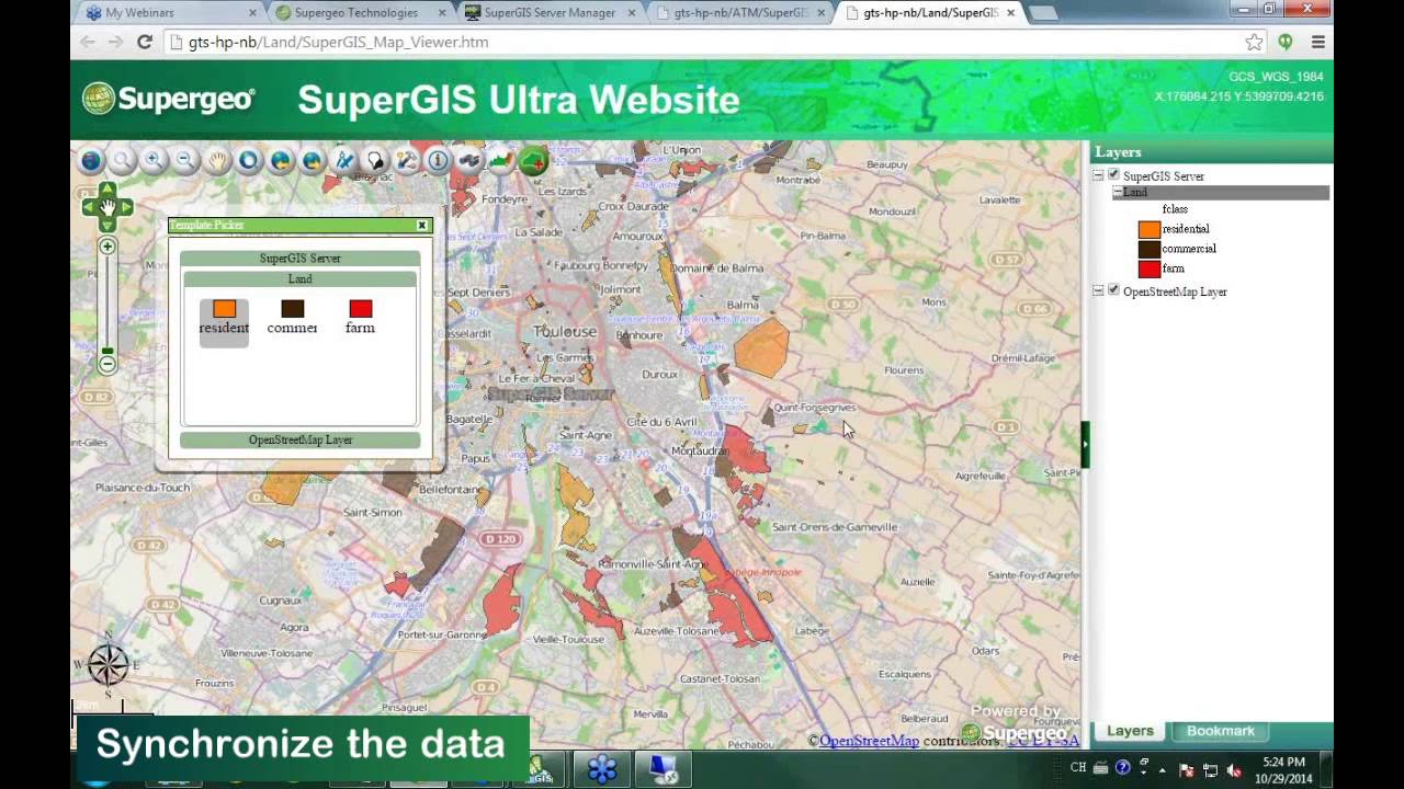 Supergis Webinar Make Enterprise Gis Data And Service Available