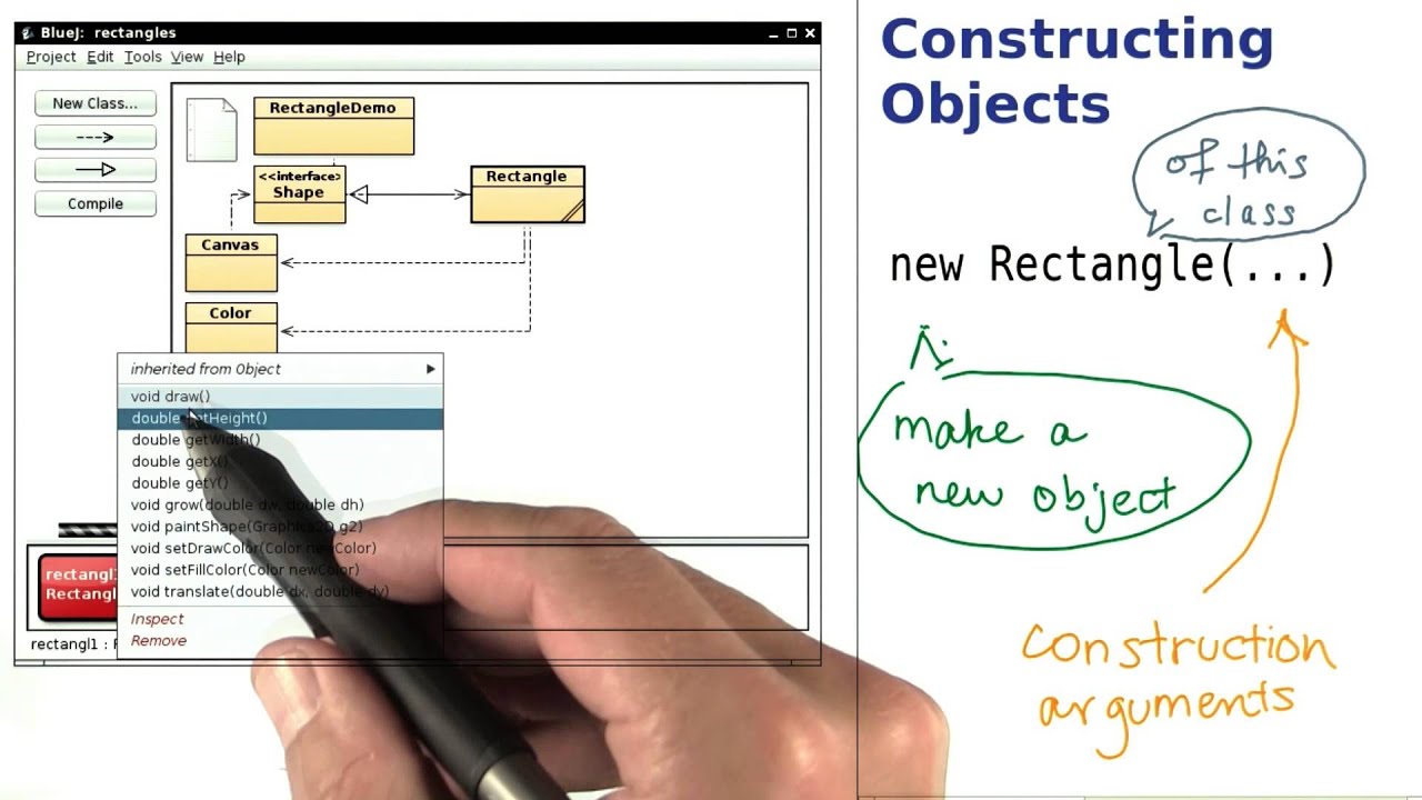 Constructing Objects Intro To Java Programming Youtube