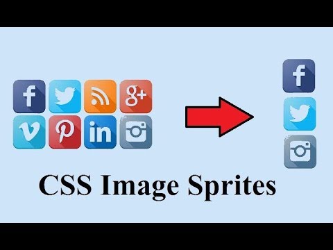 Css Image Sprites Easy Tutorial Youtube