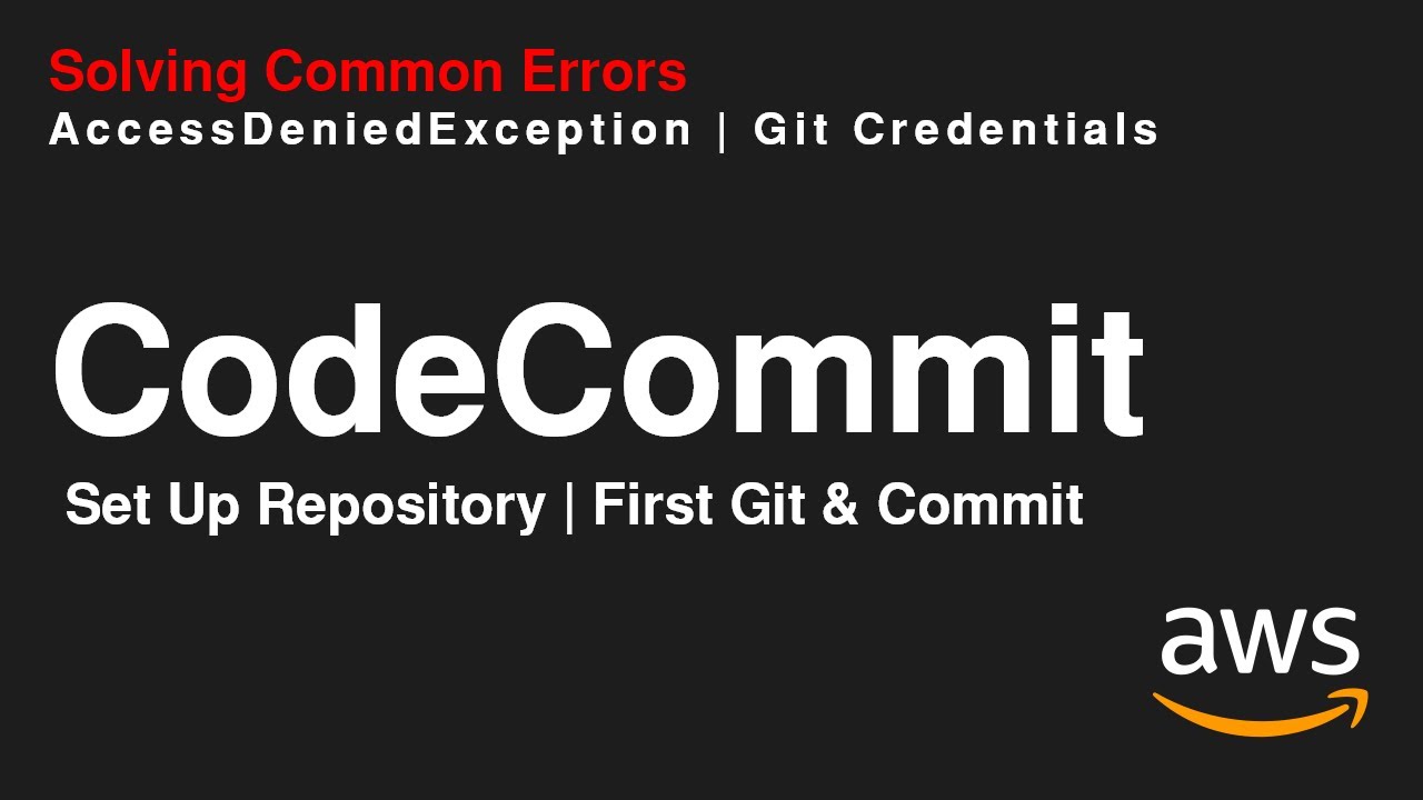 Aws Code Commit Demonstration Youtube