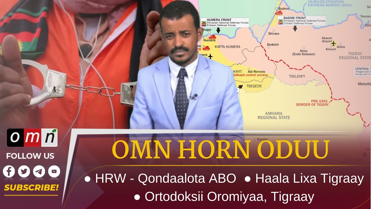 Omn Horn Oduu Adoolessa 24 2023 Youtube