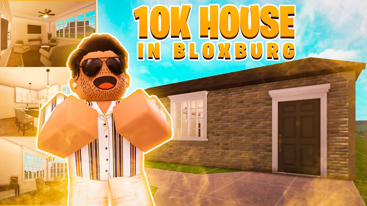 Easy 10k Bloxburg House Youtube