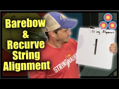 String Alignment Basics For Recurve Barebow Archery The Best Place