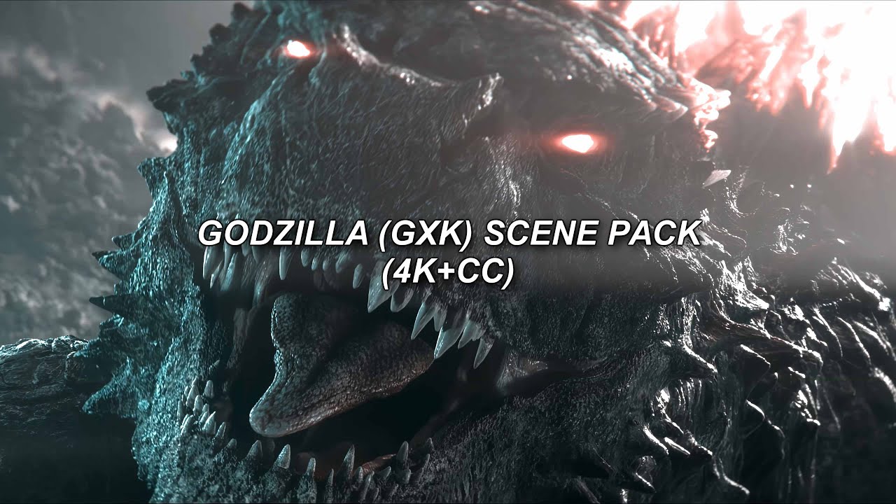 Godzilla Gxk Scene Pack 4k Cc Youtube