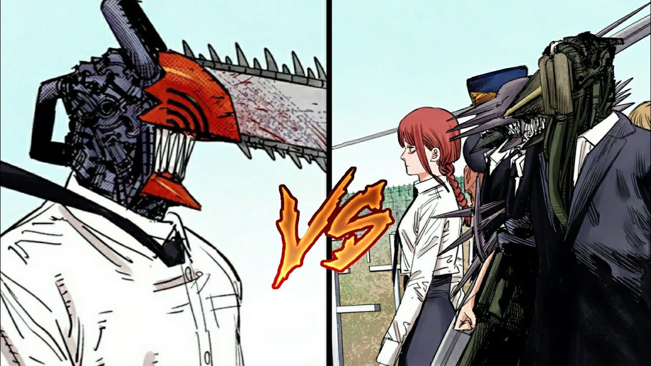 Denji Vs Makima Full Color Chainsaw Man Mmv Youtube