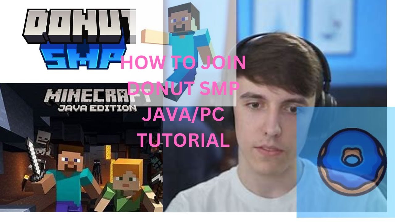 рџќ How To Join Donut Smp On Pc Java Tutorial рџќ Youtube