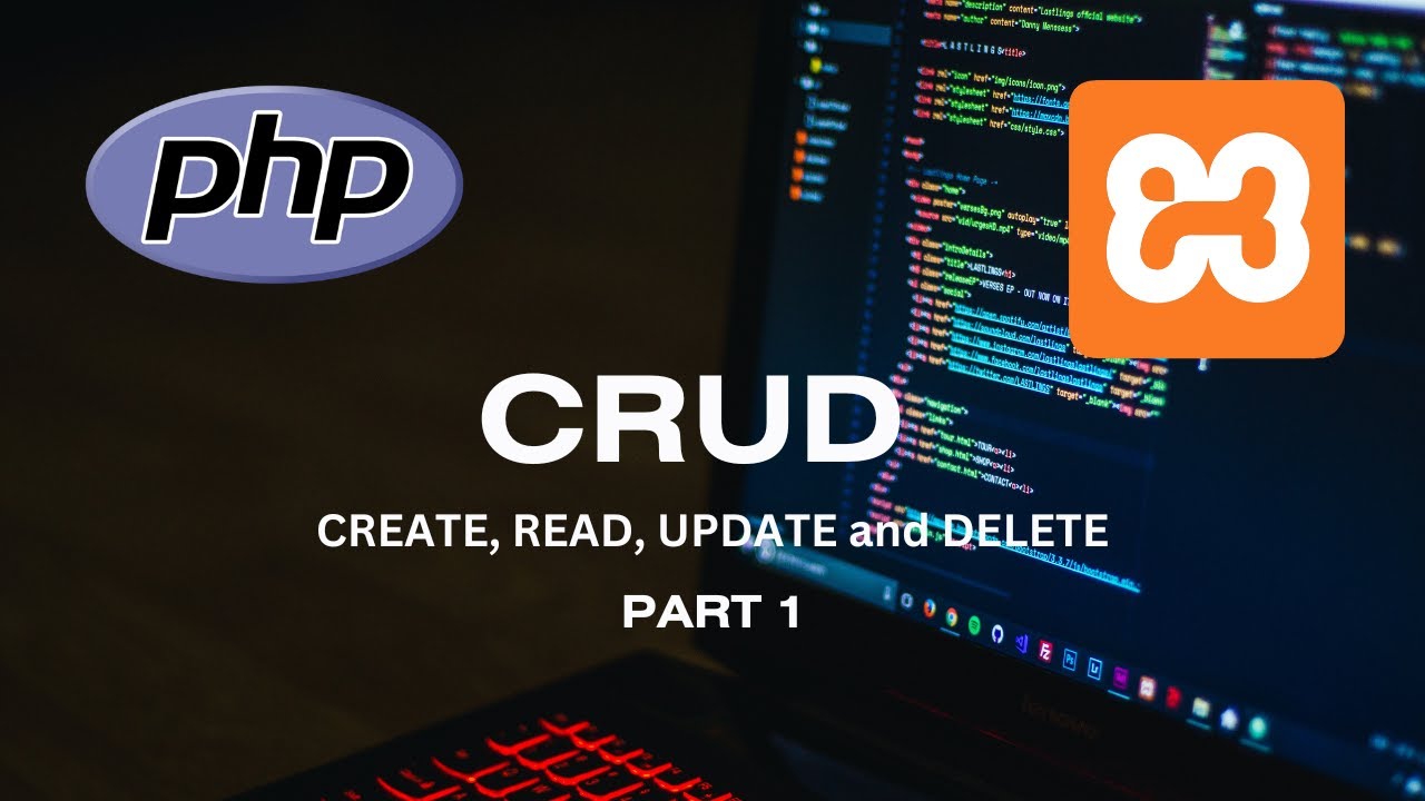 Php Crud Create Read Update And Delete Part 1 Tagalog Youtube