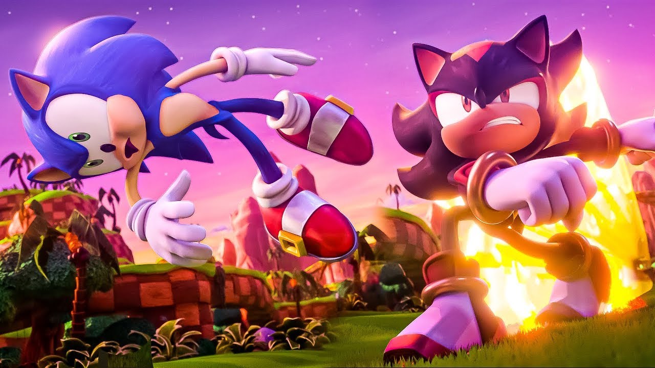 Sonic Prime Vs Shadow Imagine Dragons Believer Female Cover Remix