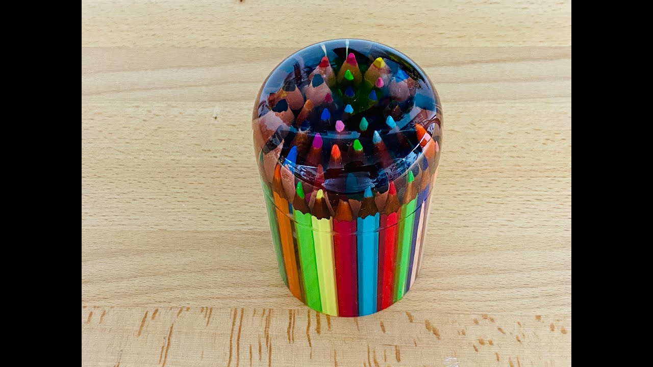 Como Hacer Una Cajita De Lápices Youtube