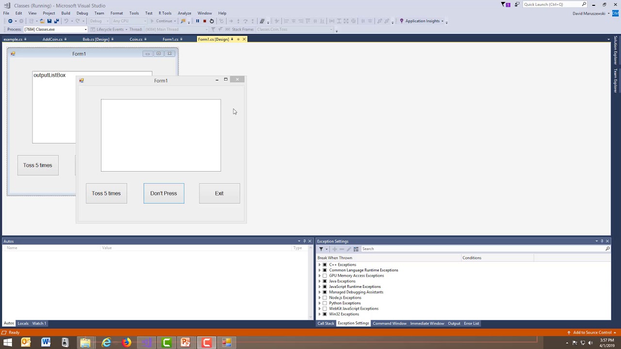 Creating Multiple Forms Youtube