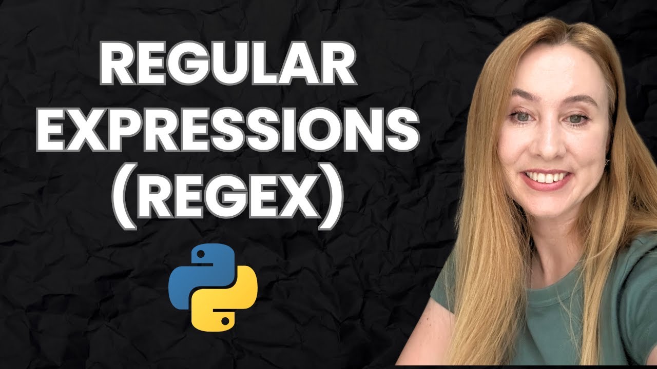 Regular Expressions Regex In Python Tutorial Youtube